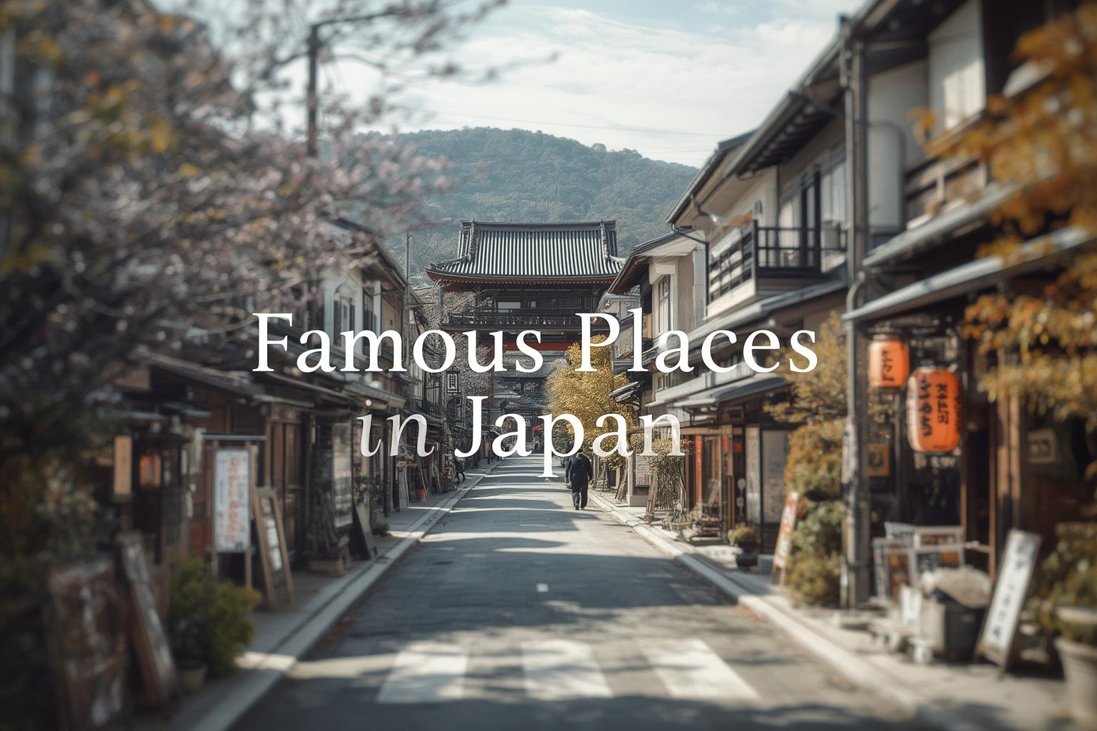 Famous Places in Japan You Can’t Miss - Visit 日本