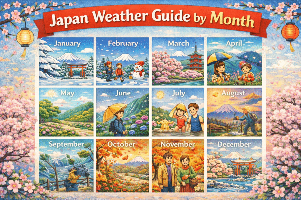 Japan Weather Guide by Month - Visit 日本