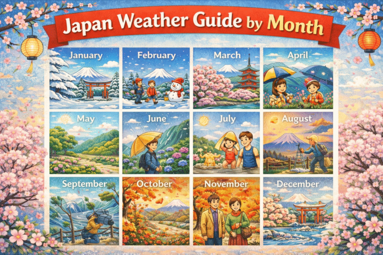 Japan Weather Guide by Month - Visit 日本